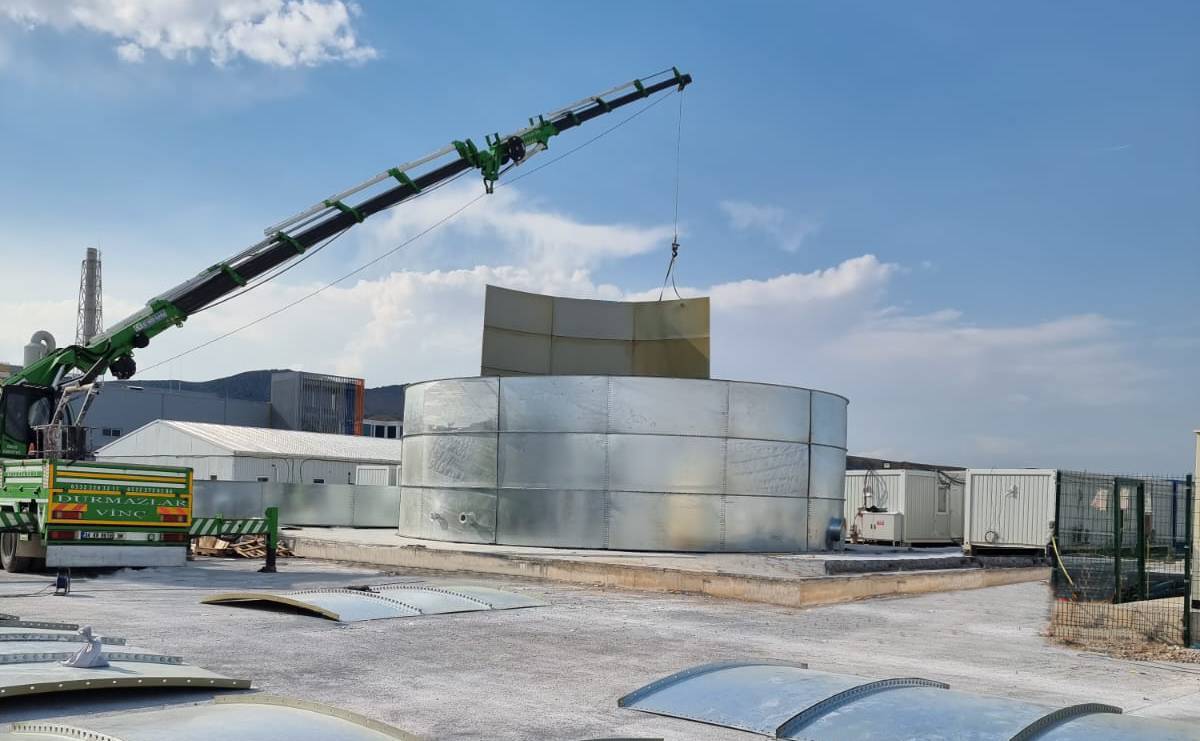 Water Storage Tank – Steam Boiler – Desan Engineering