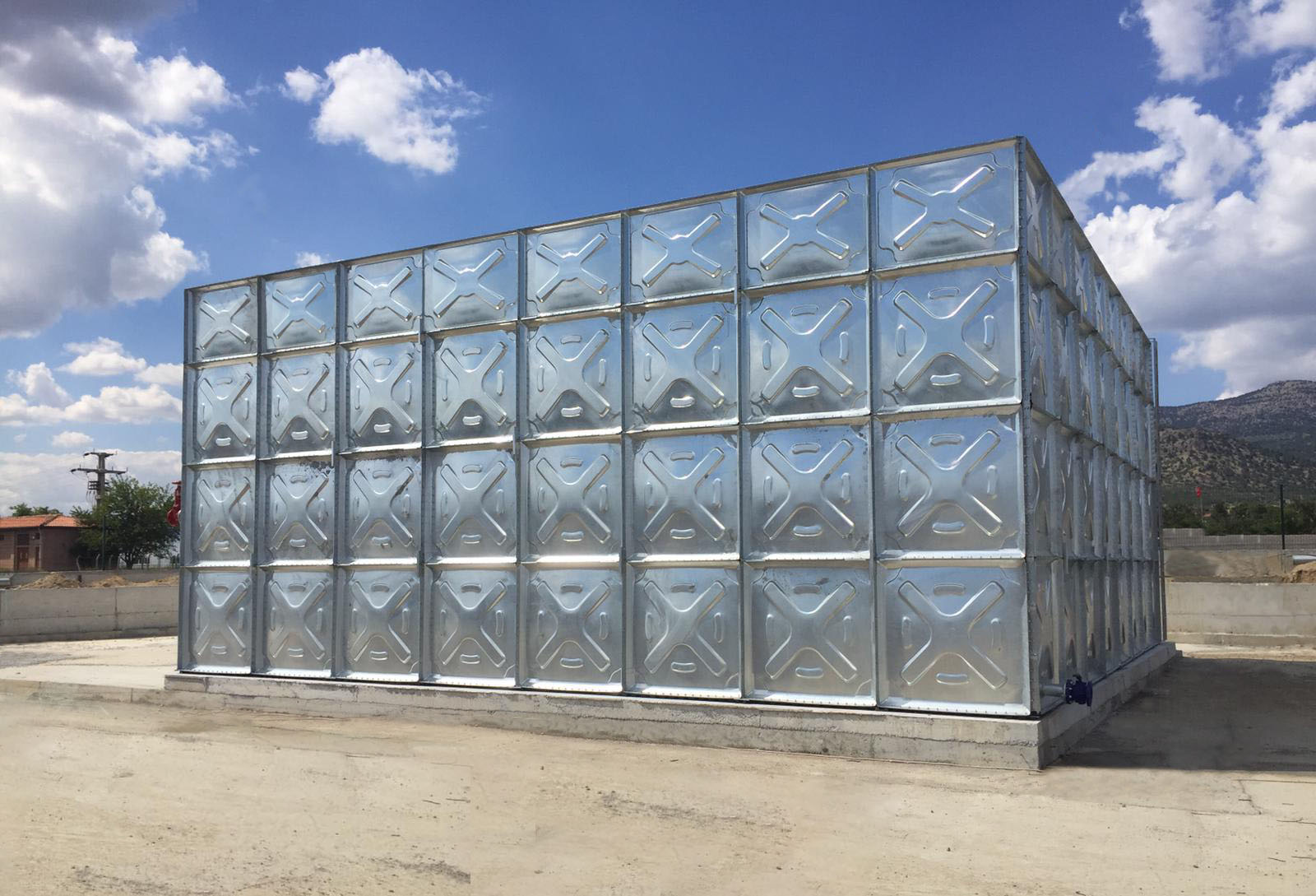 Galvanized Water Tank – Water Storage Tank – Steam Boiler